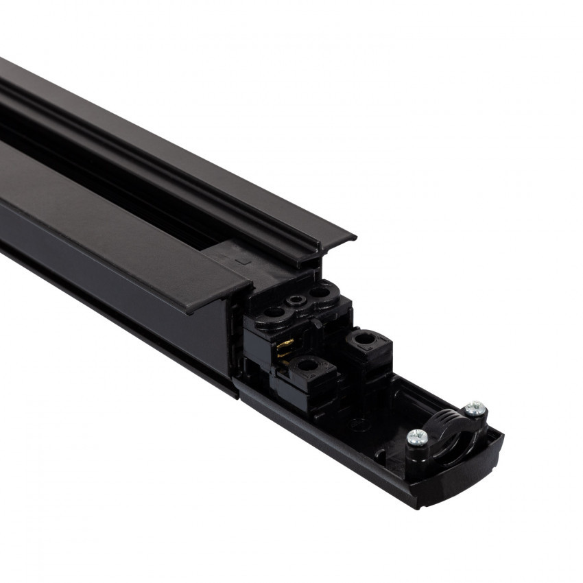 Rail Triphasé Encastrable 1 Mètre pour Spots LED - Duraled